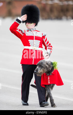 Catherine, Duchess of Cambridge during the Irish Guards St Patrick's ...