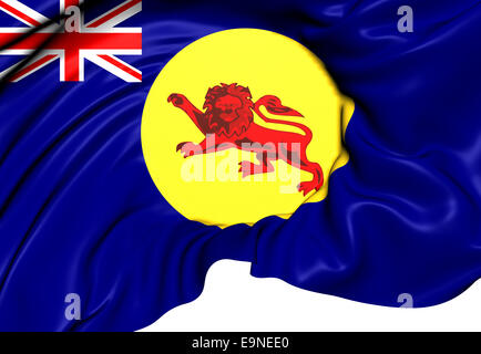 3D Flag of North Borneo. 3D Illustration Stock Photo - Alamy