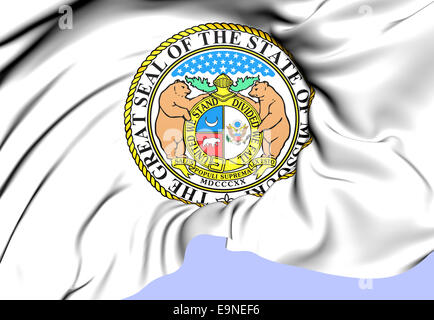 3D State Seal of Missouri, USA. 3D Illustration Stock Photo - Alamy