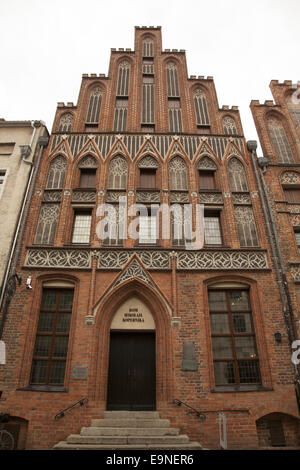 Birth house of the astronomer Copernicus with the Nicolaus Copernicus ...
