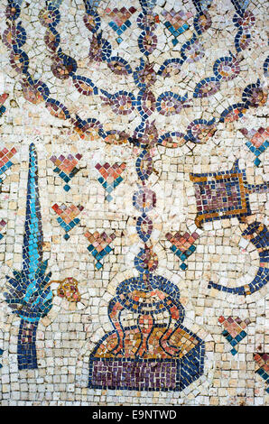 Ancient roman mosaic detail close up Stock Photo - Alamy