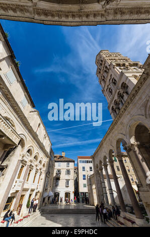 City of Split, one of major city's located on Croatia's Adriatic coast ...