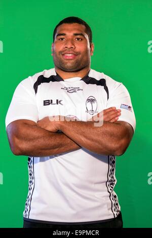 29.10.2014. Fiji. Fiji National Rugby team official portraits. RALULU ...