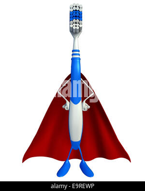 three cartoon superheroes Stock Photo - Alamy