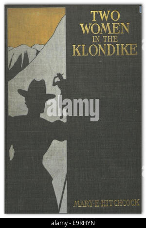 This illustration depicts the Klondike Gold Rush, focusing on the ...