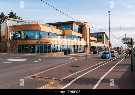 Exmouth Ocean Restaurant and Bowling venue building on the promenade ...