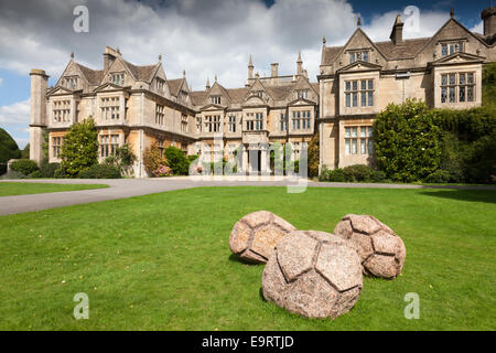 The historic stately home of Corsham Court in Corsham, Wiltshire Stock ...