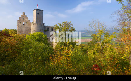 Trimburg castle ruin , Germany, Bavaria, Lower Franconia, Unterfranken ...