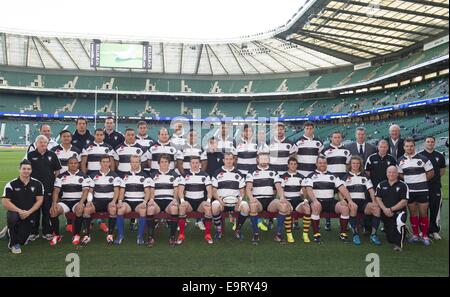 RUGBY UNION BARBARIANS TEAM Stock Photo: 106793738 - Alamy