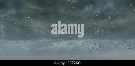 Abstract liquid background design, grey and orange paint color flow ...