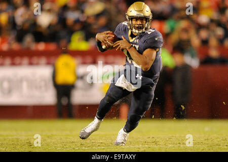 Landover, Maryland, USA, 01st Nov, 2014. Safety Drue Tranquill (23) of ...