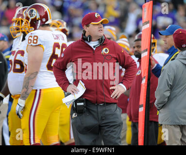 Minneapolis, MN, USA. 2nd Nov, 2014. Washington Redskins tight end ...