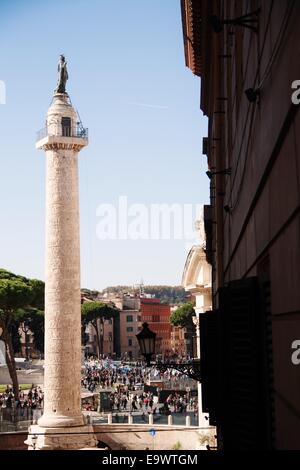 Via Del Plebiscito -Rome, Italy, marble sign Stock Photo - Alamy