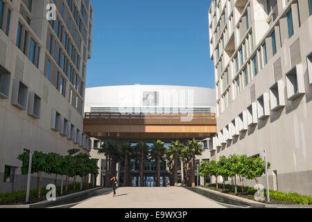 New Abu Dhabi campus of New York University (NYU) on Saadiyat Island in ...