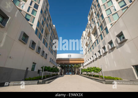 New Abu Dhabi campus of New York University (NYU) on Saadiyat Island in ...