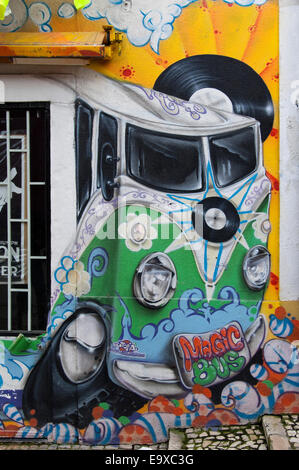Close up view of graffiti drawing details. Background image on the ...
