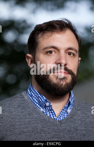 Michael Pitre, the author of Fives and Twenty-Fives, at the Edinburgh ...