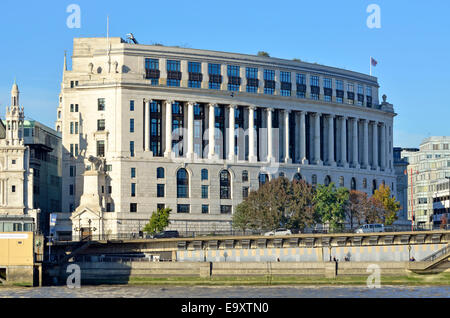 London, England, UK. Unilever House (1933: Neoclassical Art Deco) at ...