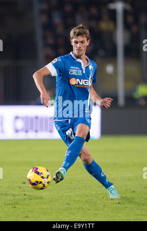 Empoli, Italy. 1st Nov, 2014. Vincent Laurini (Empoli), Kwadwo Asamoah ...
