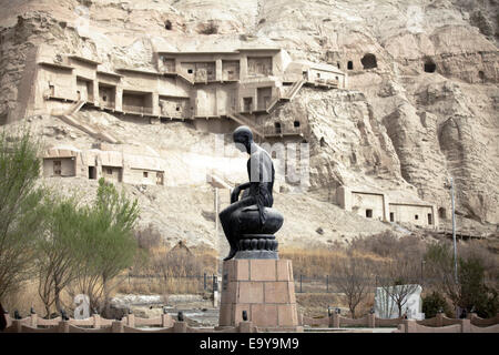 China: Kizil Thousand Buddha Caves, Kuqa, Xinjiang Province. The Kizil ...