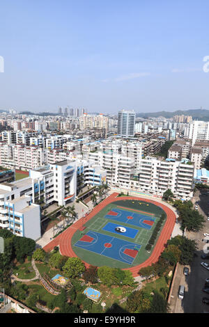 Jiangmen City Guangdong Province the school playground Stock Photo - Alamy
