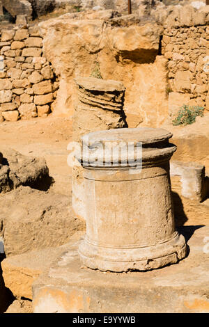 Cyprus. Pathos. Tombs of the Kings. Paphos Royal antique necropolis ...