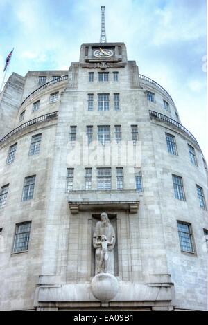 BBC Broadcasting House Stock Photo - Alamy