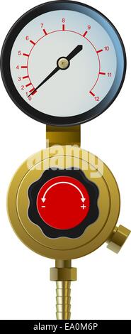 Measuring Pressure. Vector Stock Vector Image & Art - Alamy