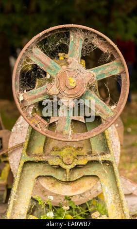 Rusty abandoned vintage farm machinery Stock Photo - Alamy