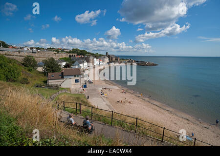 Kinghorn, Beach, Firth of Forth; Coastal Path; Fife, Scotland, UK Stock ...