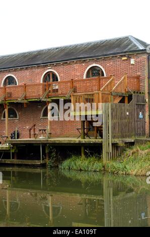 Old store building on the quayside at Ramelton County Donegal ...