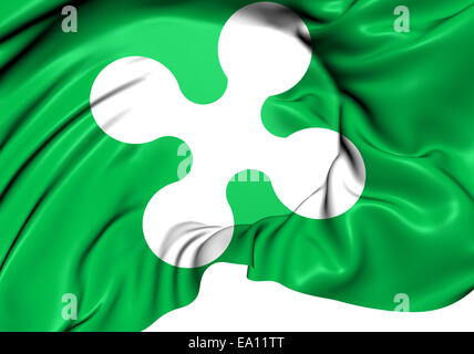 Flag of Lombardy Stock Photo - Alamy