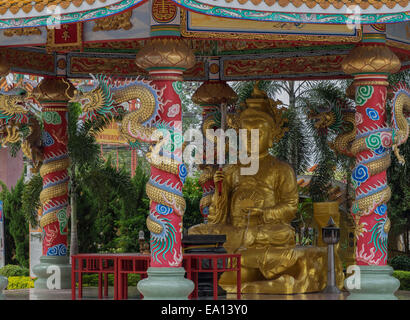 Chinese temple in Ang Sila, also known as Wihan Thep Sathit Phra Kitti ...