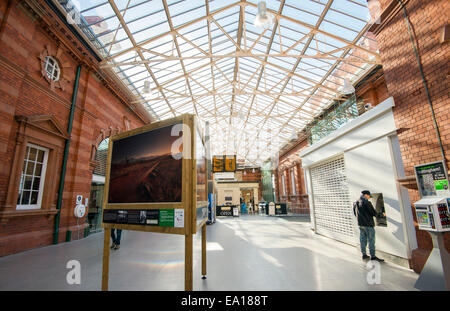 Inside the newly refurbished Nottingham City Train Station ...