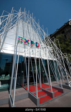 Milan Expo Gate, info point in Castle Square for the World Exposition ...