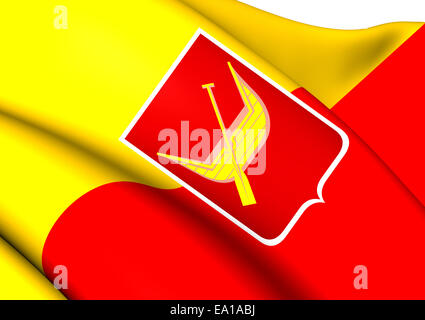 Flag of Lodz Stock Photo - Alamy