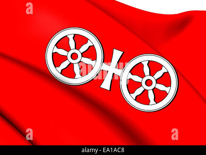 Flag of Mainz Stock Photo - Alamy