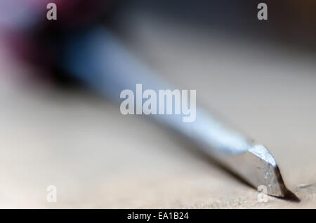 screwdriver closeup of tip and handle Stock Photo - Alamy