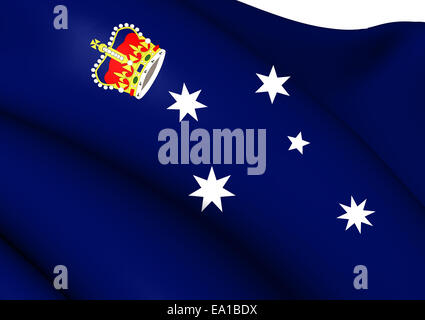 Illustration of Australia state of Victoria badge Stock Photo - Alamy