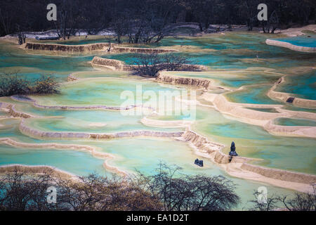chinese huanglong scenic area Stock Photo - Alamy