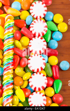 sweets candy caramel colorful texture Stock Photo - Alamy