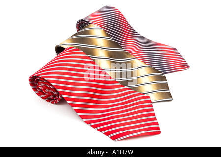 three striped necktie Stock Photo - Alamy