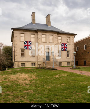 Carlyle House Historic Park, Alexandria, Virginia USA Stock Photo - Alamy