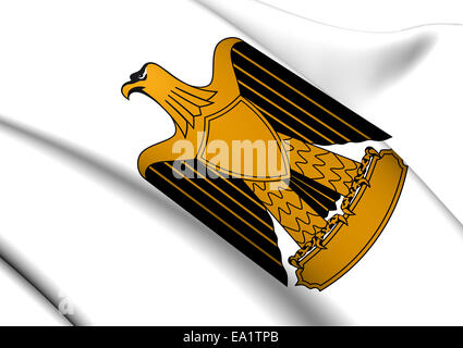 3D Eagle of Saladin emblem. 3D Illustration Stock Photo - Alamy