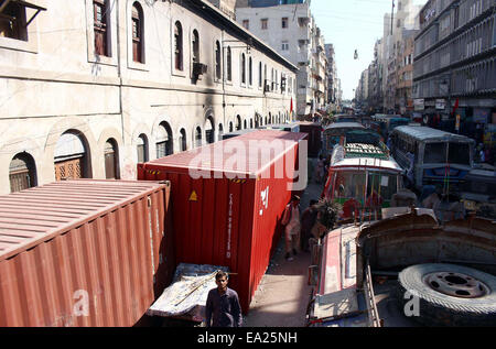 Containers used in Ashura mourning procession in connection of 10th ...