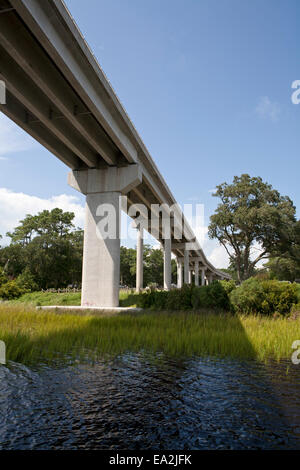 Bridge over the Calabash River in North Carolina Stock Photo - Alamy