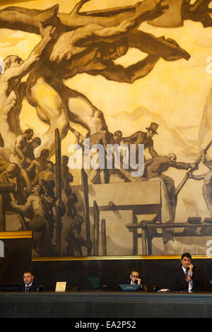 American Progress mural Rockefeller center NYC Stock Photo - Alamy
