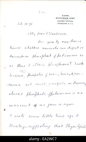 This work discusses Charles Darwin’s theory of natural selection ...