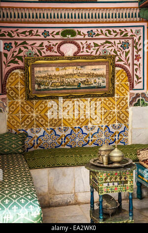 A room in the Museum Dar Essid in Sousse,Tunisia Stock Photo - Alamy