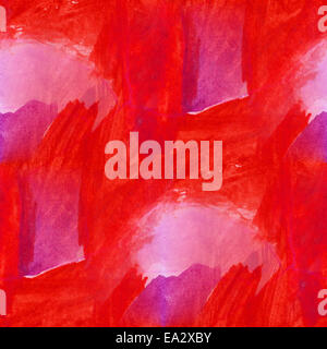 cubism abstract violet, red art texture watercolor wallpaper ar Stock ...